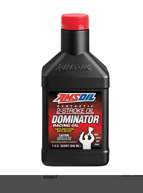 AMSOIL FULL SYNTHETIC Dominator 2-Cycle Oil 1 Quart - EZ Auction