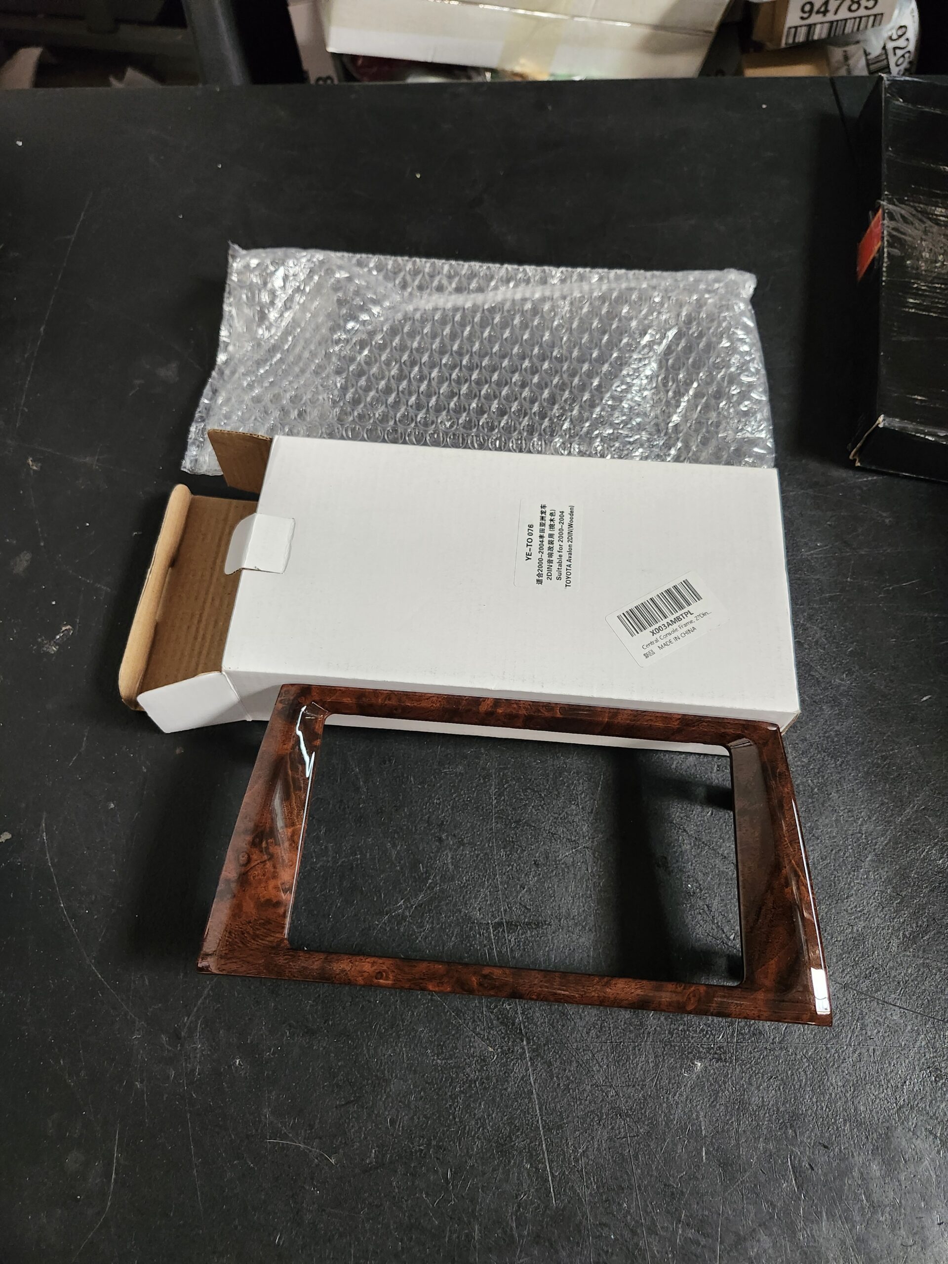 Central Console Frame, 2?Din Radio Fascia Car Stereo Navigation ...