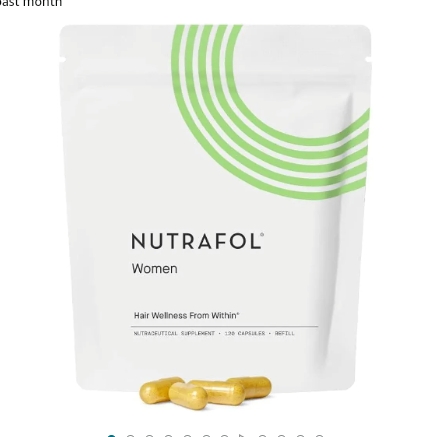 EXP 06-2025* Nutrafol Women's Hair Growth Supplements, for Women Ages ...