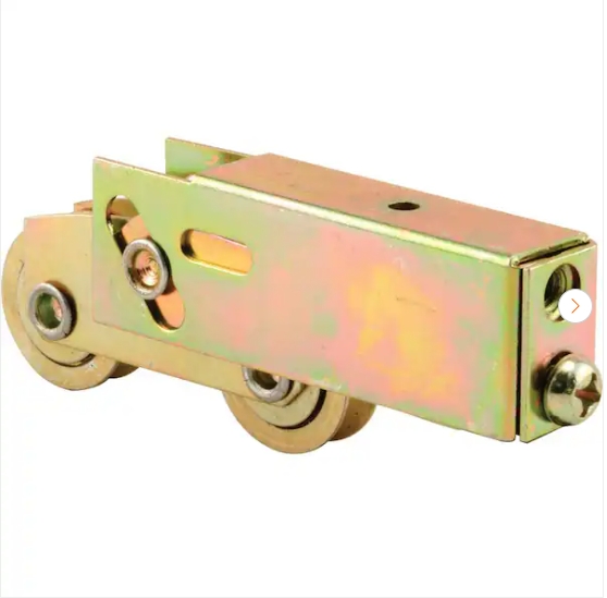 "Prime-Line Roller Assembly, 1-1/4 in. Tandem Wheels, Concave Edge ...