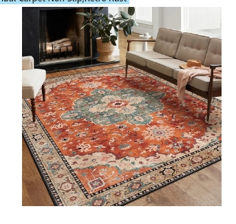 CASTAGE 8x10 Area Rugs Washable,Boho Rug for Living Room Bedroom Dining ...