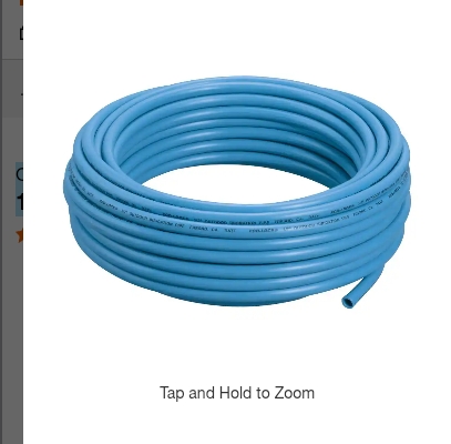"(PACK OF 2) Orbit 1/2 in. x 50 ft. Blu-Lock Pipe" - EZ Auction