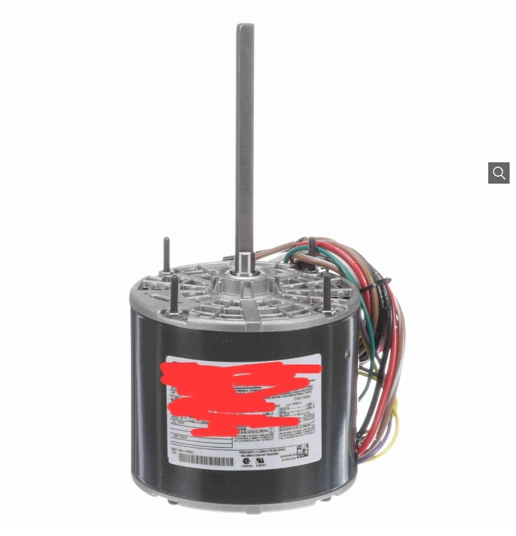 **IMAE FOR REFERENCE** MOTOR, 1/7 HP, BRUSHLESS, 3 SPEED 5040 RPM (1550 ...