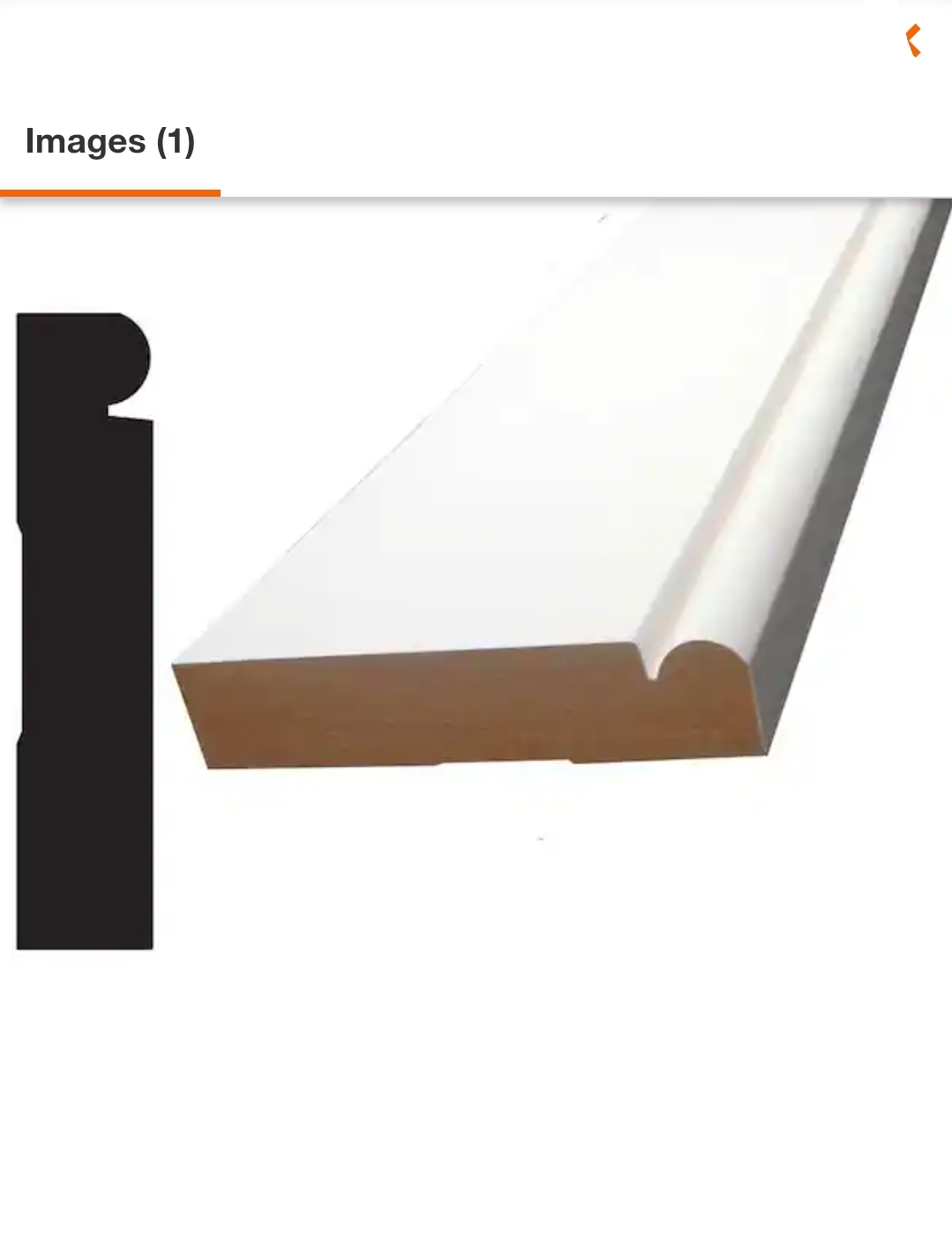 10 PACK OF )Alexandria Moulding 3/4 in. x 3-1/2 in. x 96 in. Primed MDF ...