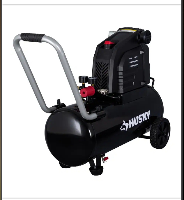 **USED**Husky 8 Gallon 150PSI Hotdog Air Compressor - EZ Auction