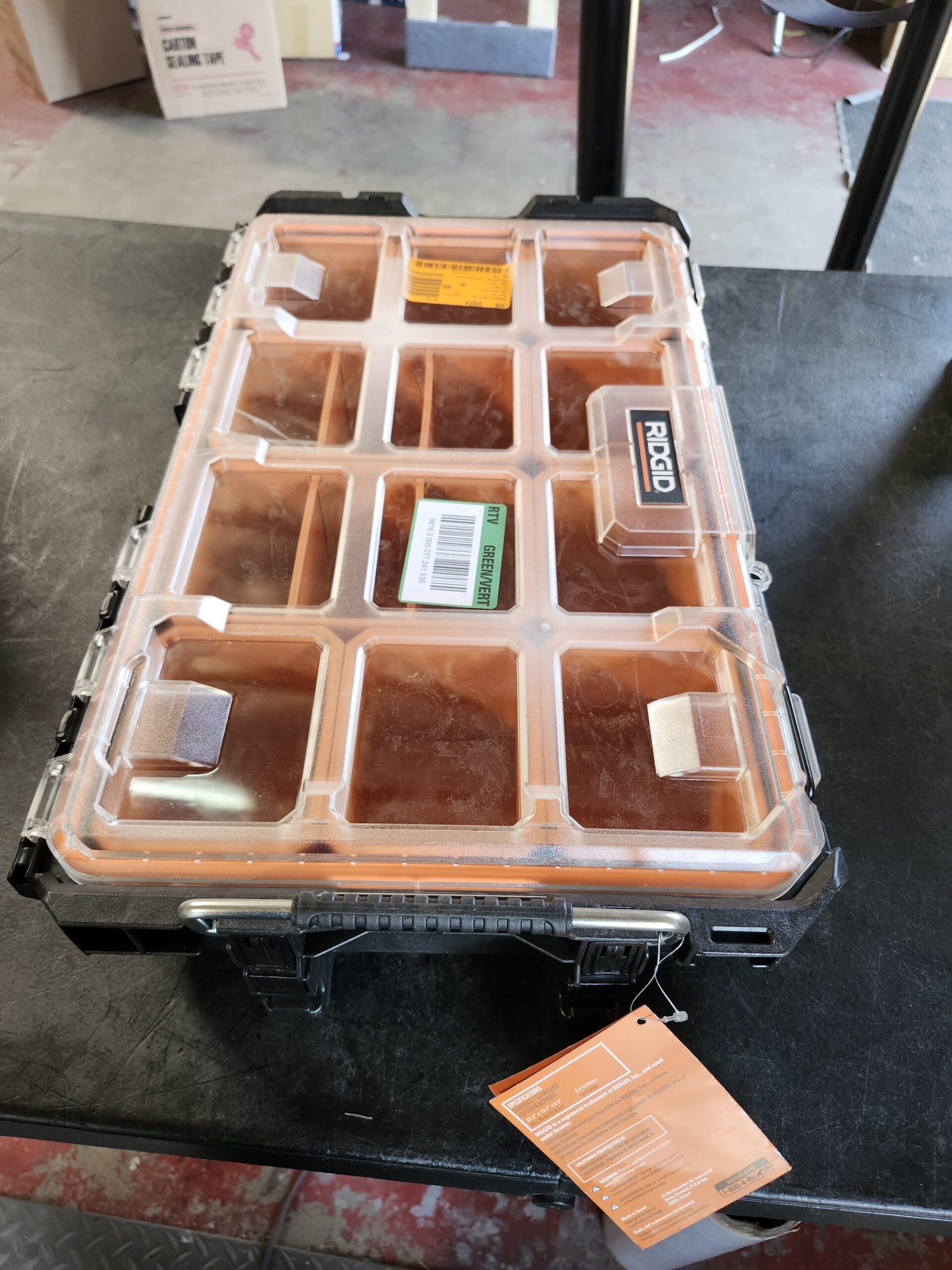 "RIDGID Pro Gear System Gen 2.0 Stackable Durable Weather Resistant 10 ...