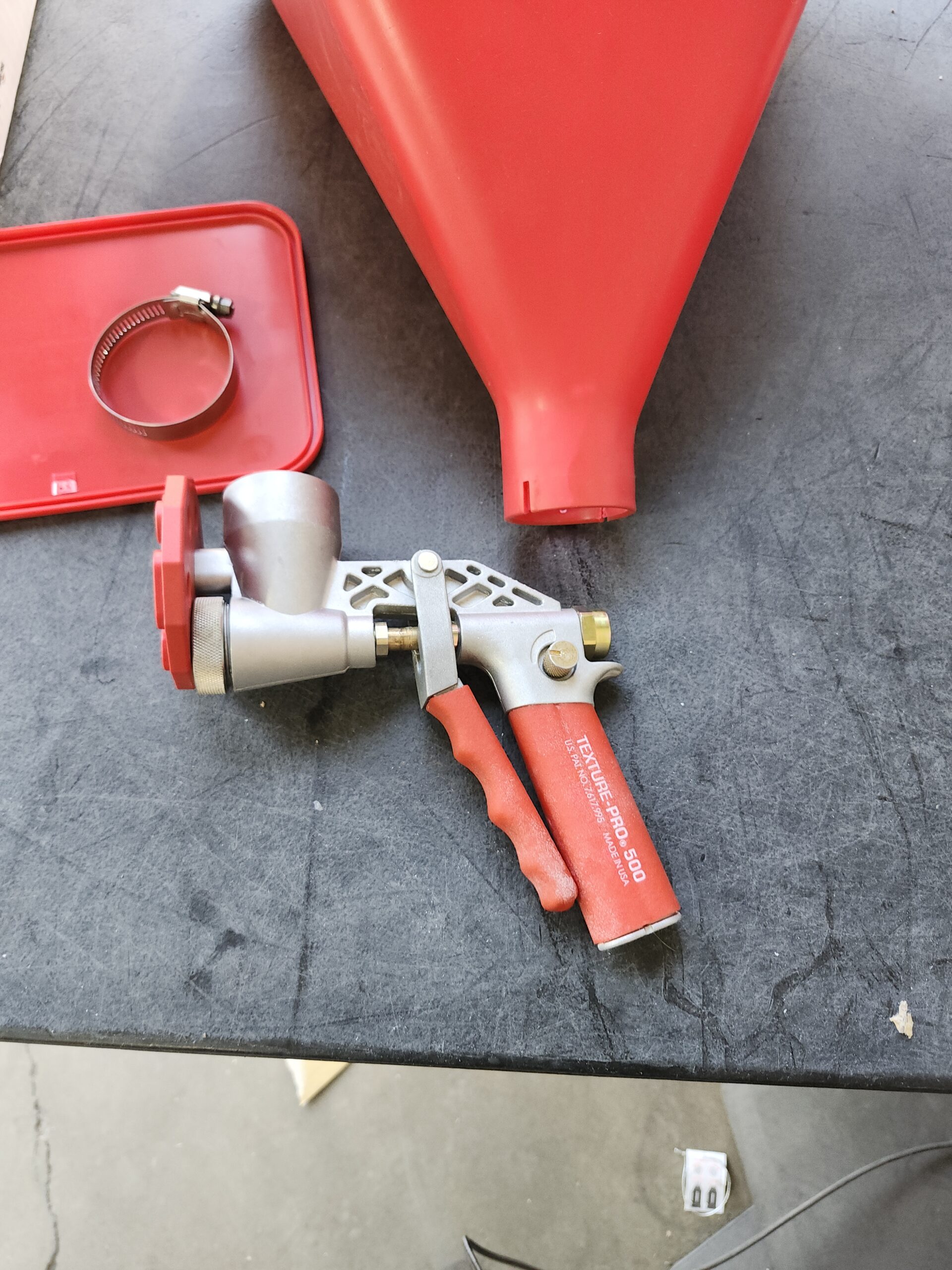 * THE TRIGGER IS BROKEN *Texture Pro 500 1.75 gal. Hopper Gun Sprayer ...