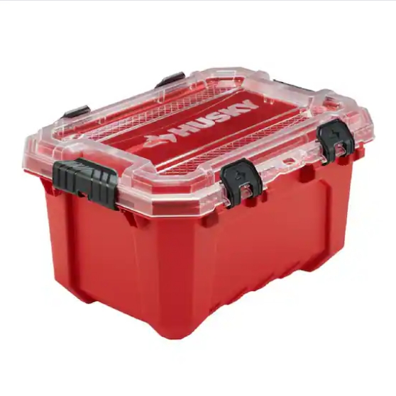 "**NO LID**Husky 5-Gal. Professional Heavy Duty Waterproof Stackable ...