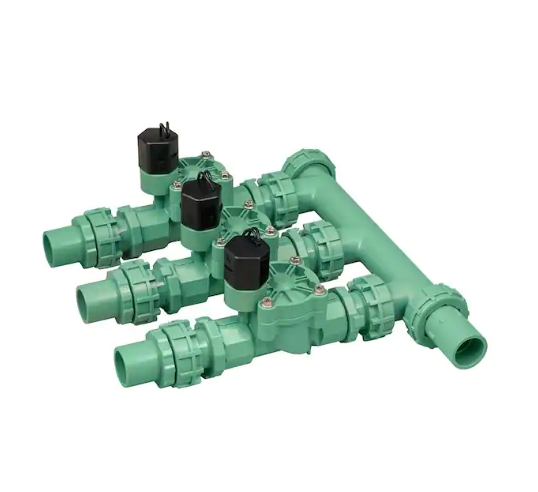 "**OPEN BOX** Orbit 3-Valve Inline Manifold Assembly" - EZ Auction