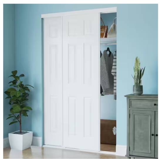 **SIZE: 48 in. x 81 in. **(NEW) Contractors Wardrobe Colonial White ...