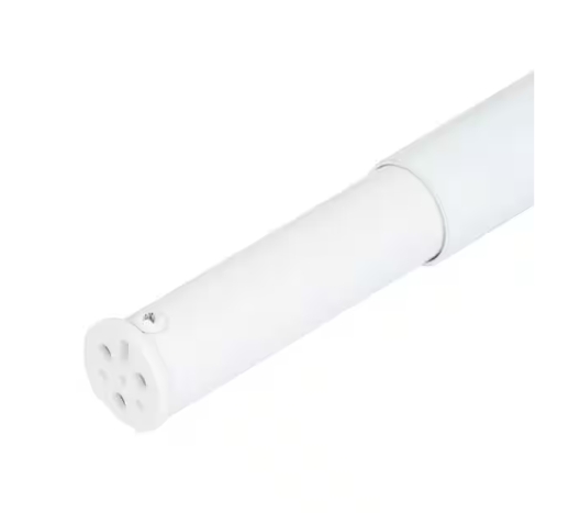 "Everbilt 1 pack rod 48 in.-72 in W. White Heavy Duty Adjustable steel ...