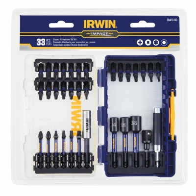 Irwin 33 Pc. Impact Screwdriving Bit Set True Value Hardware