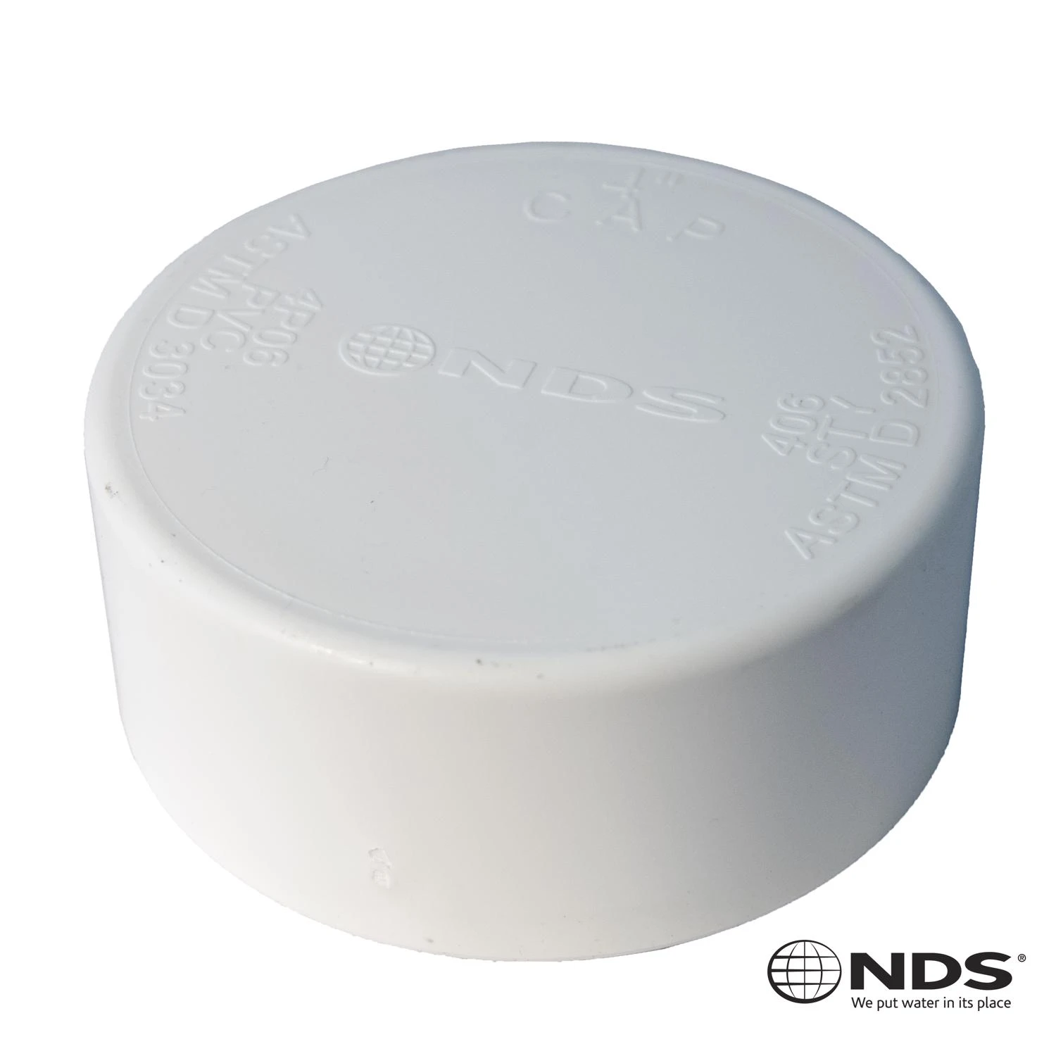 PLASTIC TRENDS NDS Schedule 35 4 in. Hub each X 4 in. D Hub PVC Drain ...