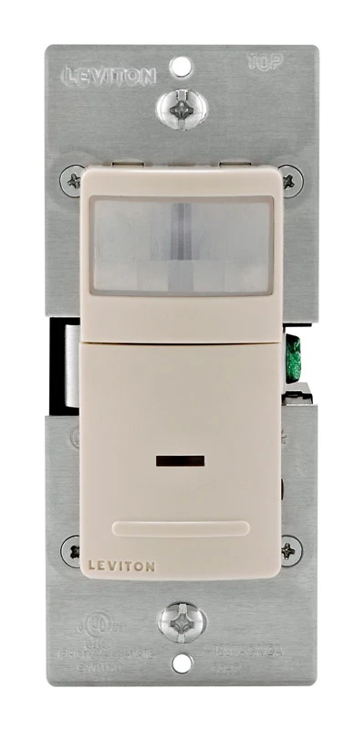 LEVITON MFG CO INC Leviton Single Pole Motion Sensor Switch Light ...