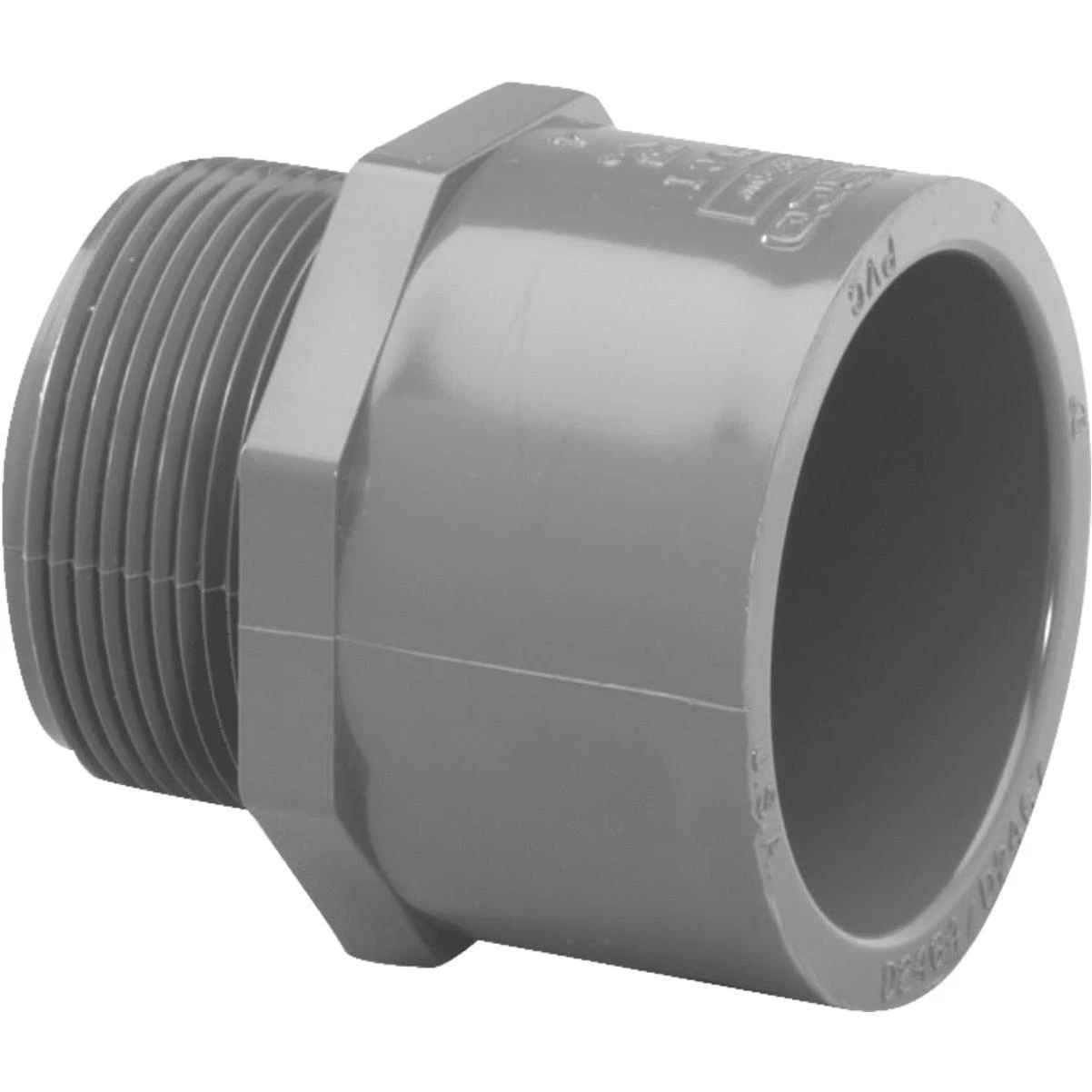 CHARLOTTE PIPE Charlotte Pipe 1-1/4 In. Schedule 80 Male PVC Adapter ...