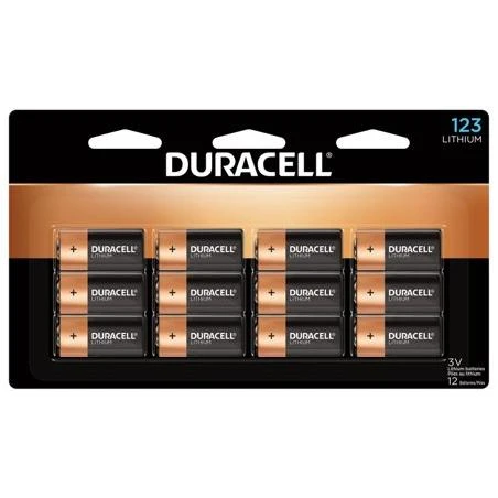 Duracell 123 High Power Lithium Batteries 12 count Klem s