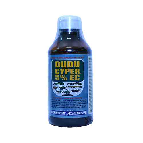 Dudu Cyper 5% EC – Non systemic pyrethroid-based insecticide | EzyAgric