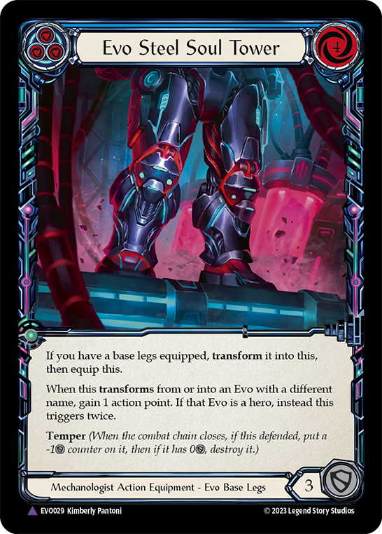 Evo Soul Steel Legs - Spellvoid - FaB Card Search