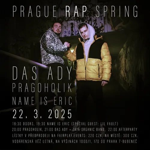 Prague Rap Spring tickets | Fairplay