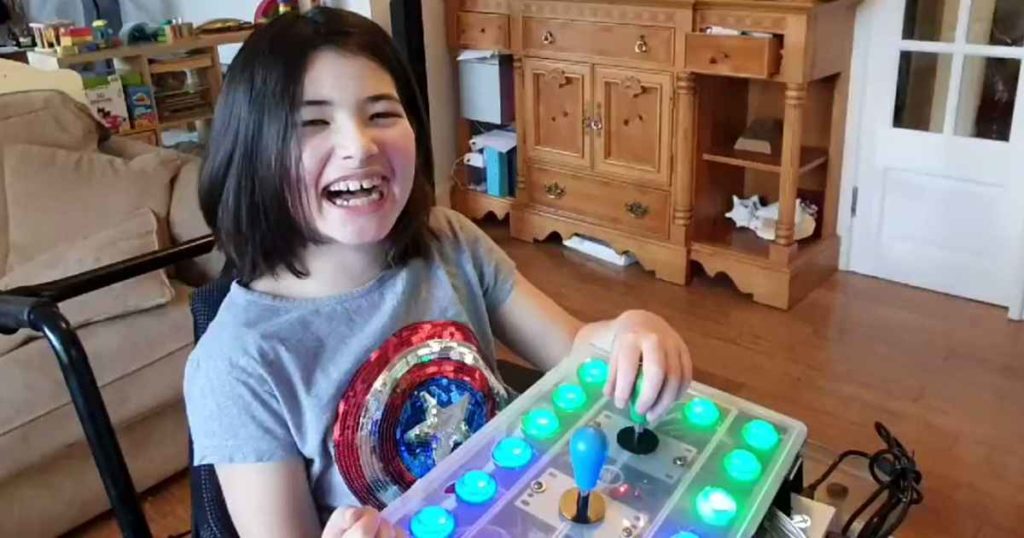 Dad Surprises Disabled Daughter With Adapted Nintendo Controller And ...