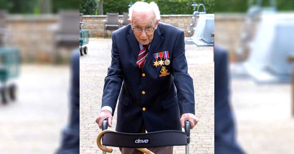 100-Year-Old Veteran Raises $40 Million For Those Affected By COVID-19 ...