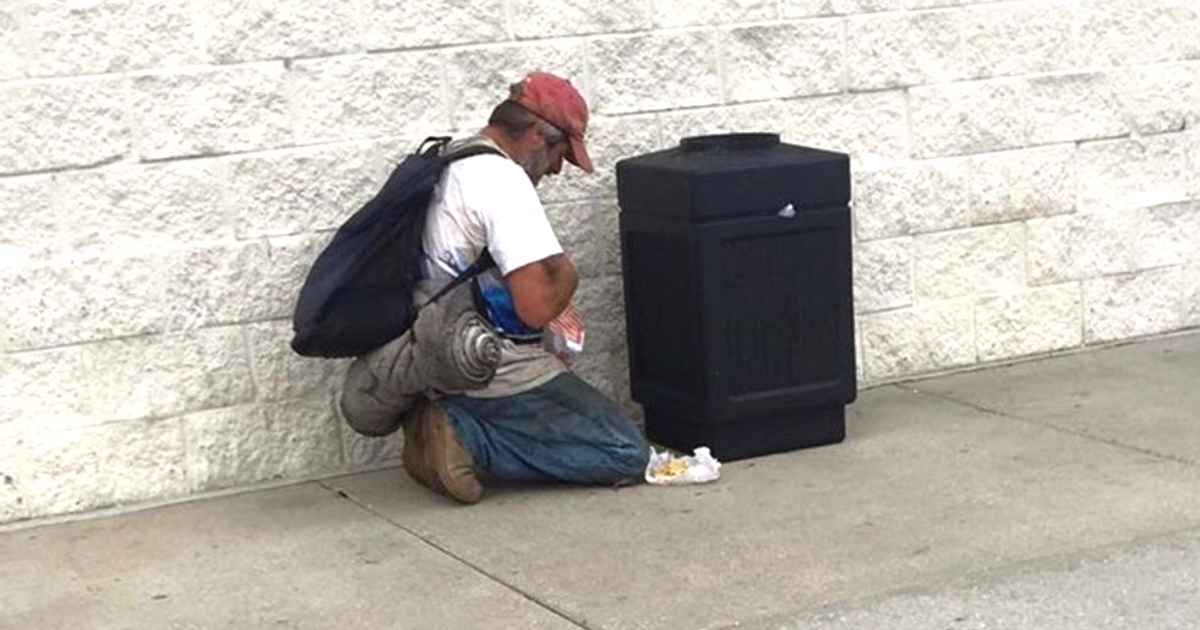 Homeless Man Prays For ‘A Hot Meal’ And God Sends A Christian To ...