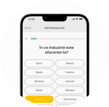 FameUp Onboarding
