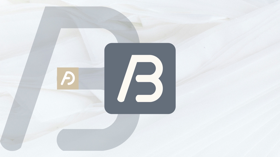 Desain Logo Minimalis 2 Huruf Simple & Elegan