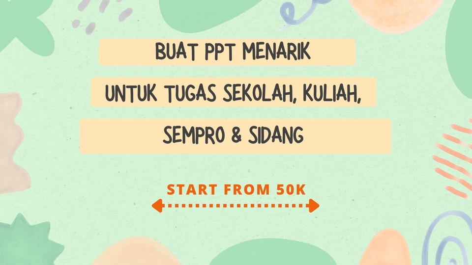 PPT Simple & Aesthetik untuk Tugas Sekolah, Kuliah, Sempro & Sidang