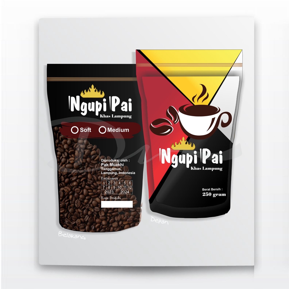 Design Label/Kemasan Modern Minimalis, Untuk Usaha dan UMKM