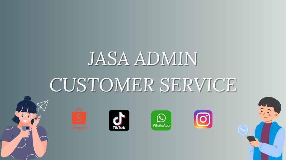 JASA ADMIN & CS SOSMED/MARKETPLACE