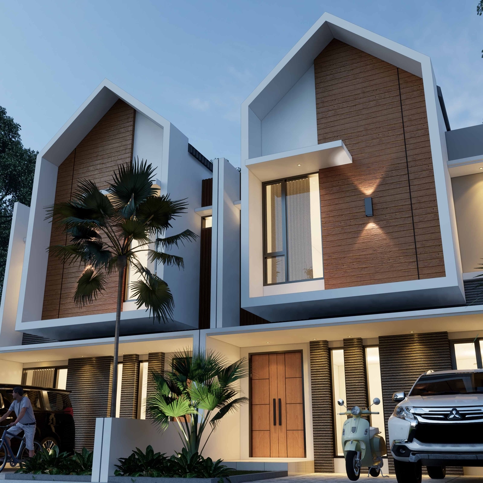 Jasa Desain Rumah/Pembuatan gambar kerja/3d render arsitektur