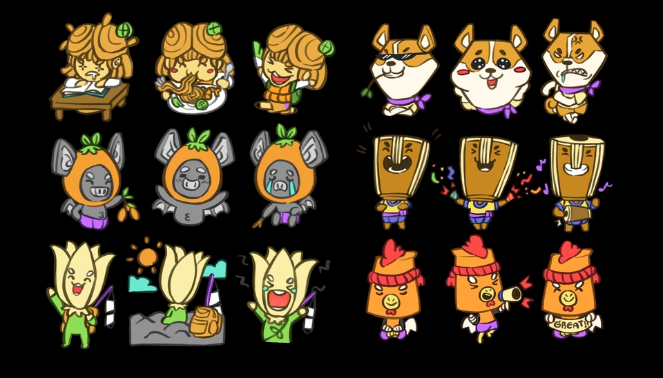 ออกแบบสติ๊กเกอร์ไลน์สายคุณภาพ