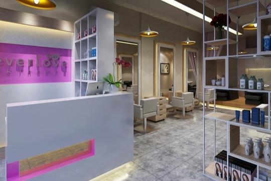 JASA DESAIN INTERIOR SALON SKINCARE, HAIRCUT, BARBER CUT, BEAUTY SHOP, SPA