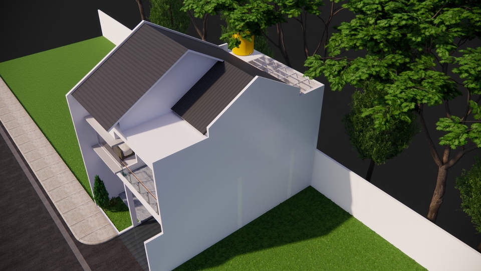 Jasa 3D Modelling Desain Rumah/Gedung & Render
