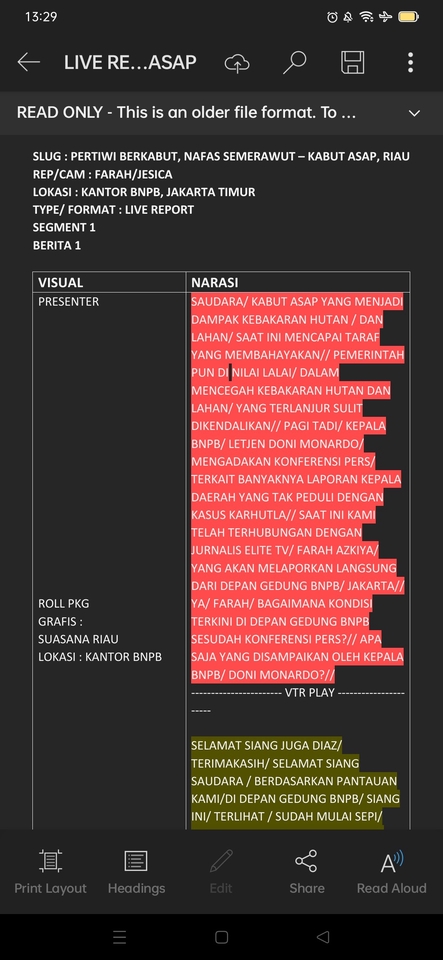 Jasa Transkrip Video, Voice Note, etc To Word,