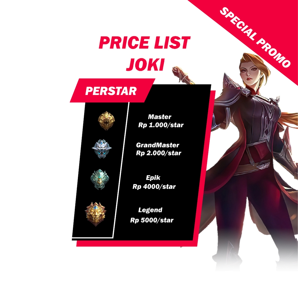 Joki RANK Spesial Promo