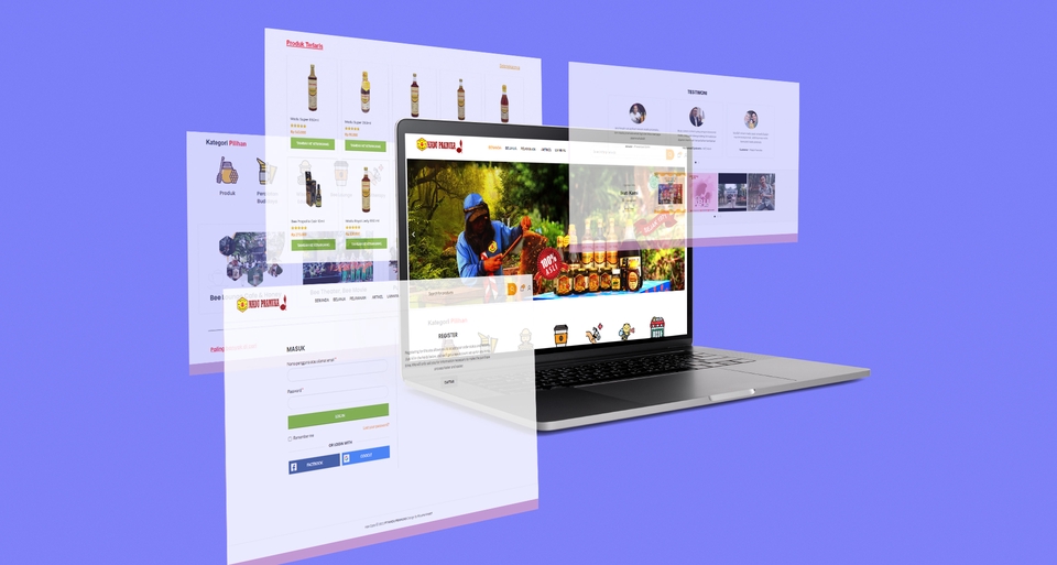 Pembuatan Website, Wordpress, Elementor, Landingpage dengan Tampilan ...