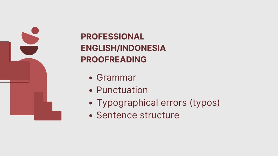 Proofreader Cepat & Tepat (English)