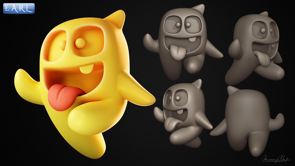 Pembuatan 3D Character untuk Animasi, Maskot, Game, NFT, dan lainnya.