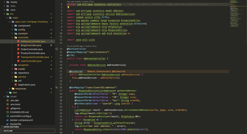 รับพัฒนา Microservice ด้วย Java Spring Boot, PostgreSQL พร้อมให้คำปรึกษา