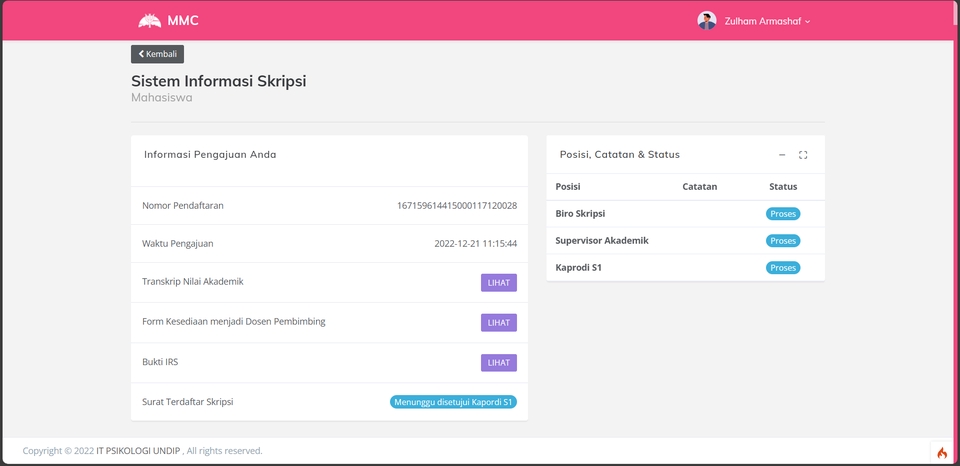 Pembuatan Sistem Aplikasi Berbasis Website (Codeigniter 4)