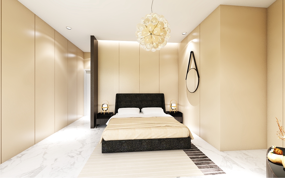 JASA MENDESAIN & MEMVISUALKAN RENDER 3D KAMAR TIDUR