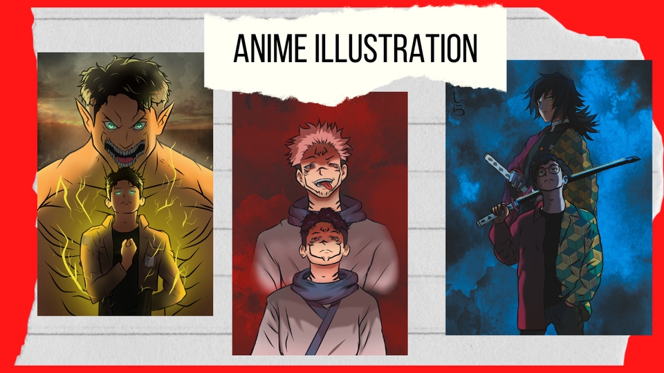 ANIME EDIT ILLUSTRATION