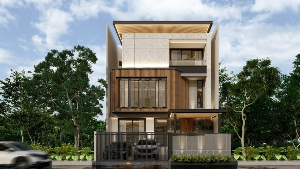 Render Arsitektur Eksterior