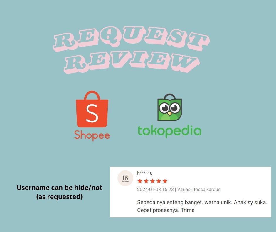 Jasa Review Shopee & Tokopedia