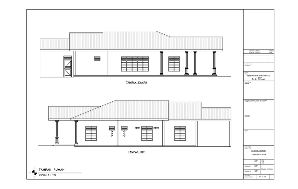Jasa Desain Bangunan Gedung Fungsi Hunian (DED/Gambar Kerja)