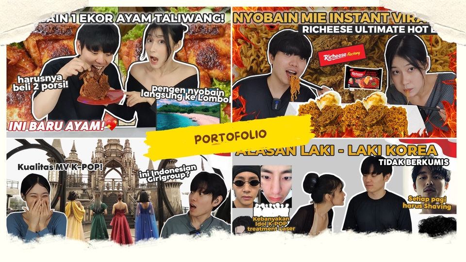 Video Editing (Vlog, Youtube, Dance Cover, Educational, Iklan Layanan ...