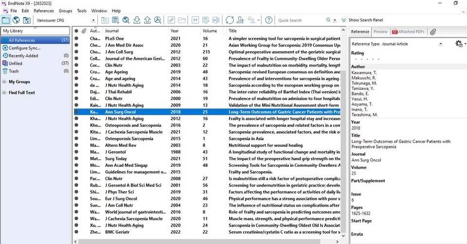 ตรวจ Turnitin + ทำ Endnote + ส่ง submission ในวารสารระดับนานาชาติ