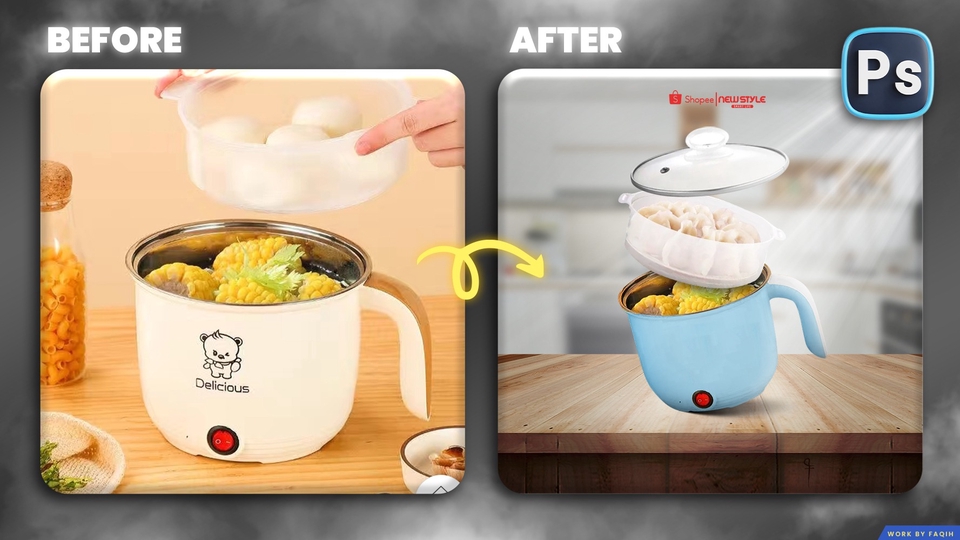 EDITING FOTO UNTUK PRODUK ECOMMERCE